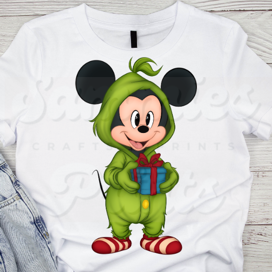 Boy Mouse Grinch – Sammies Prints
