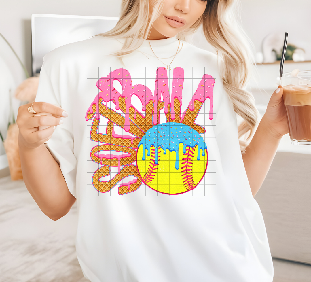 Softball Drip – Sammies Prints
