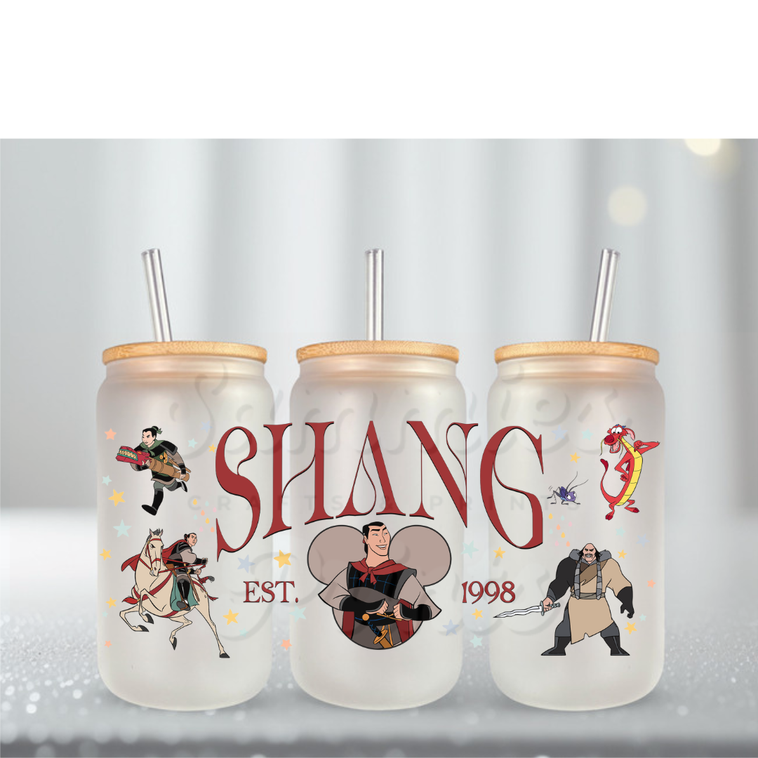Shang Name UV DTF Cup Wrap – Sammies Prints