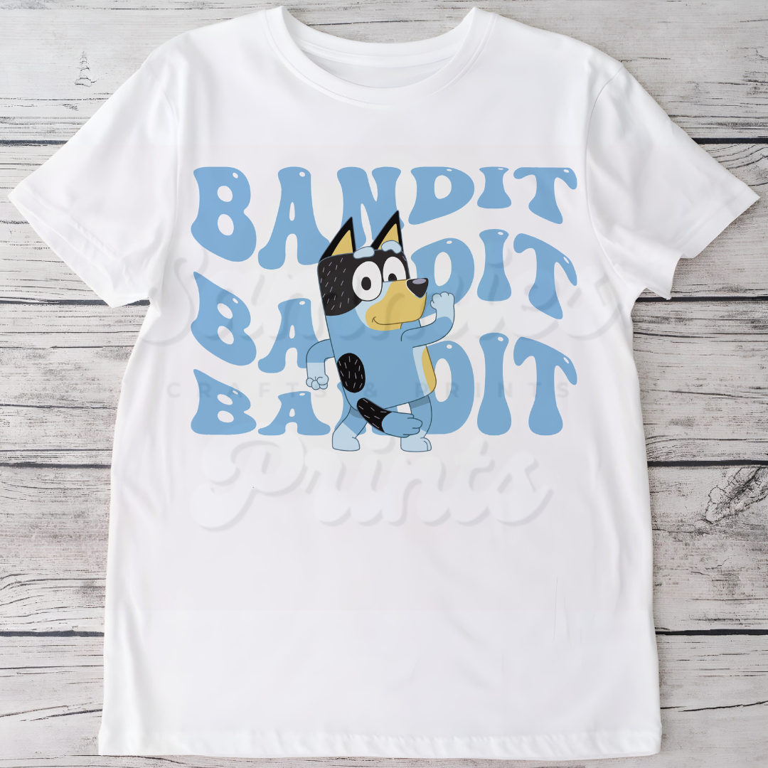 Bandit Big Name DTF Heat Transfer – Sammies Prints